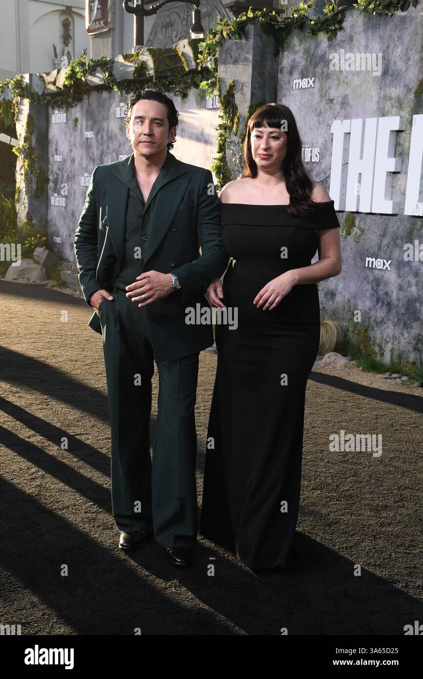 Los Angeles, California, USA 24th March 2025 Actor Gabriel Luna and ...