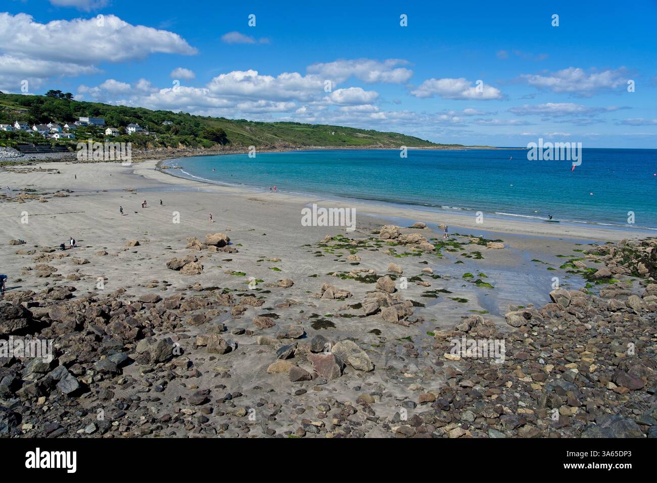 Coverack England - 11 June 2024 - The beach of the picturesque coastal ...
