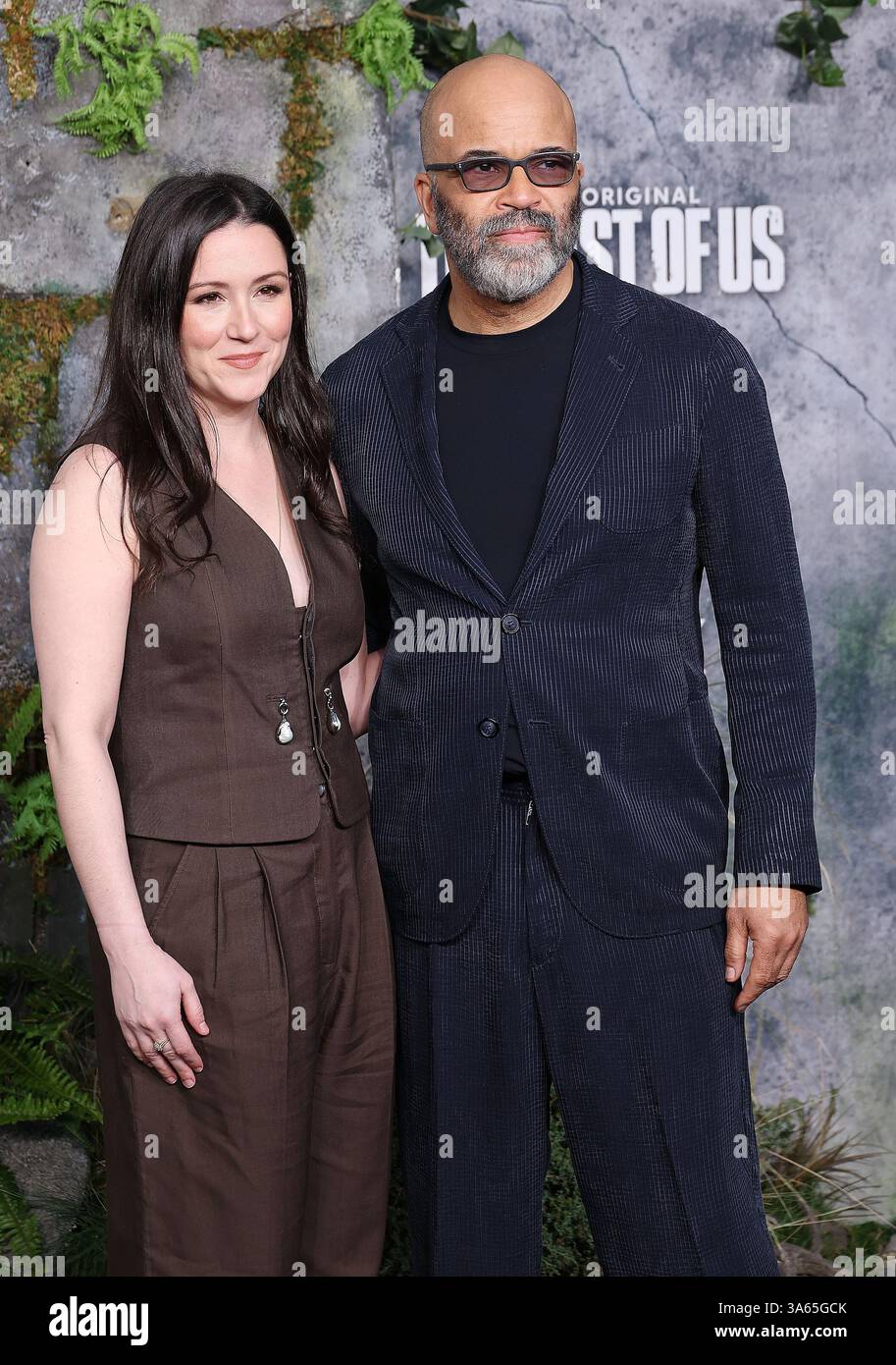 Los Angeles, USA. 24th Mar, 2025. Gabriel Luna and Jeffrey Wright ...