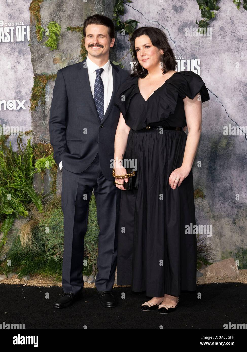 Hollywood, California, USA. 24th Mar, 2025. Jason Ritter and Melanie ...