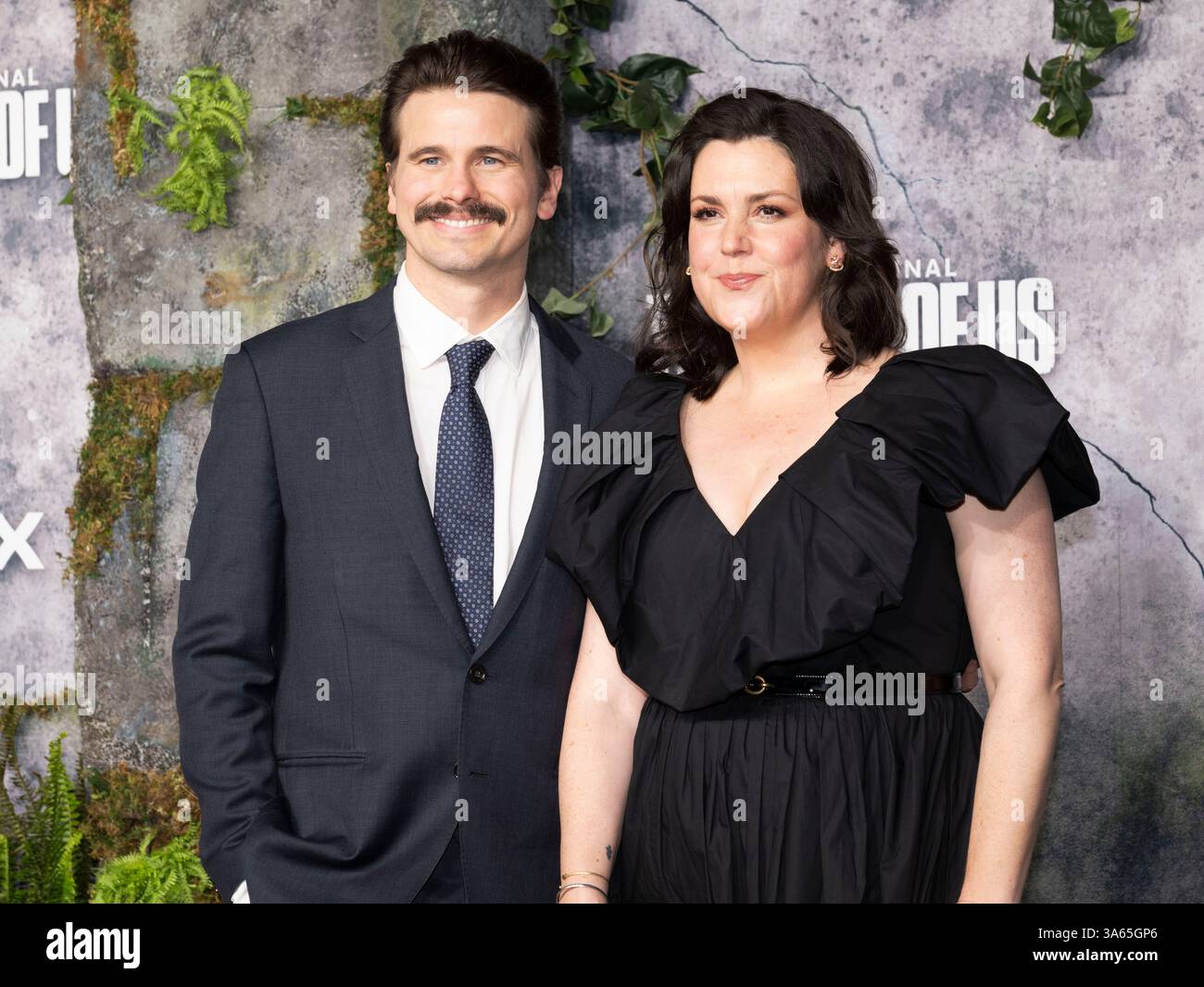 Hollywood, California, USA. 24th Mar, 2025. Jason Ritter and Melanie ...