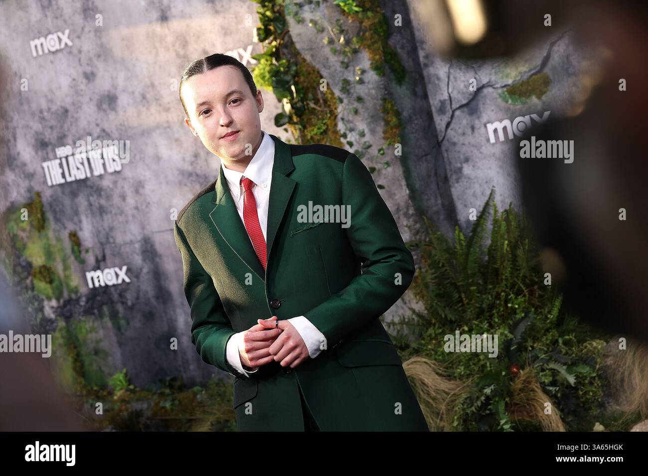 Los Angeles, USA. 24th Mar, 2025. Bella Ramsey attends the Los Angeles ...