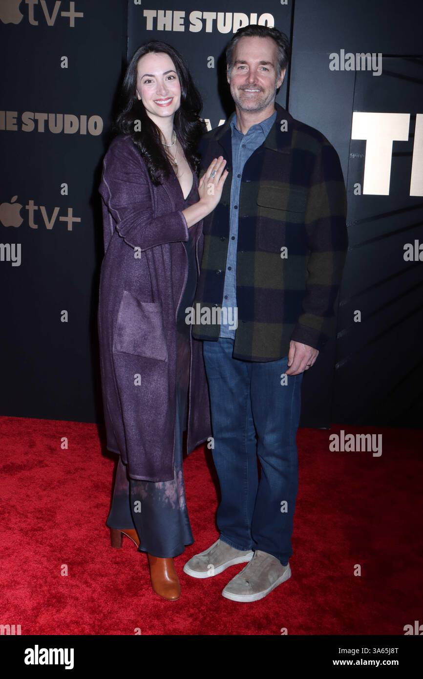 Los Angeles, California, USA. 24th Mar, 2025. Olivia Modling, Will ...