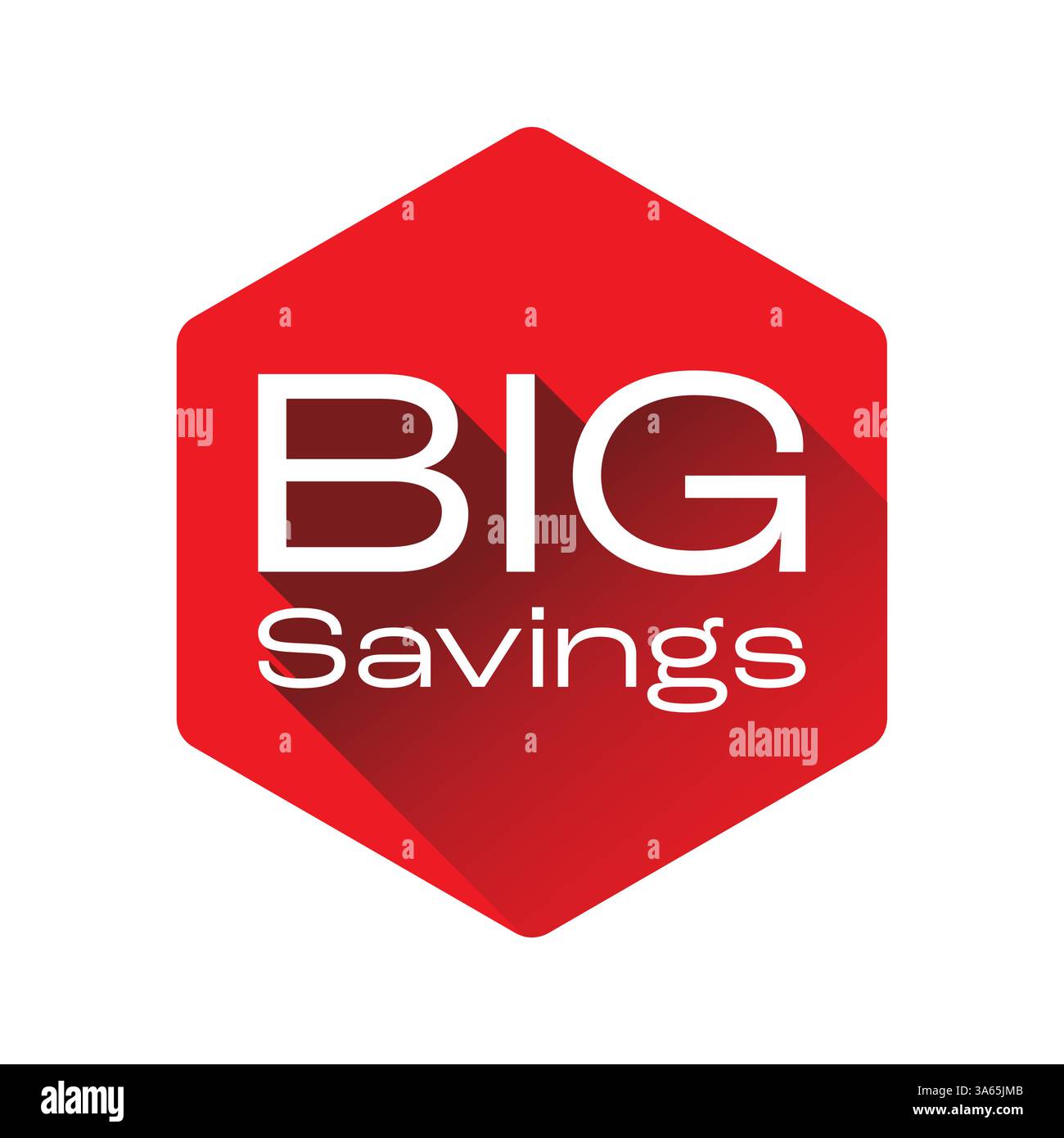 Big Savings label tag sticker vector Stock Vector Image & Art - Alamy