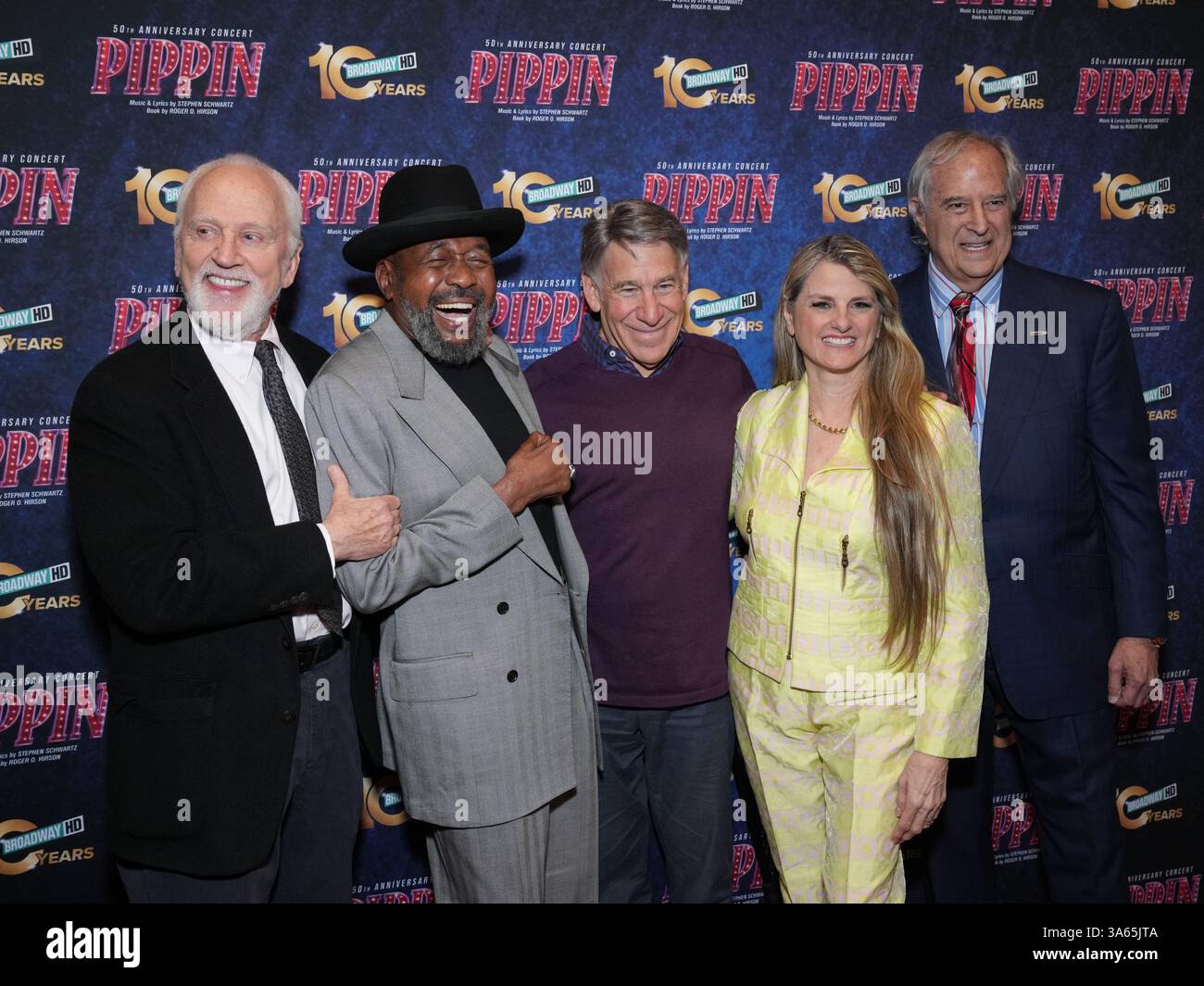 New York, United States. 24th Mar, 2025. John Rubinstein, Ben Vereen ...