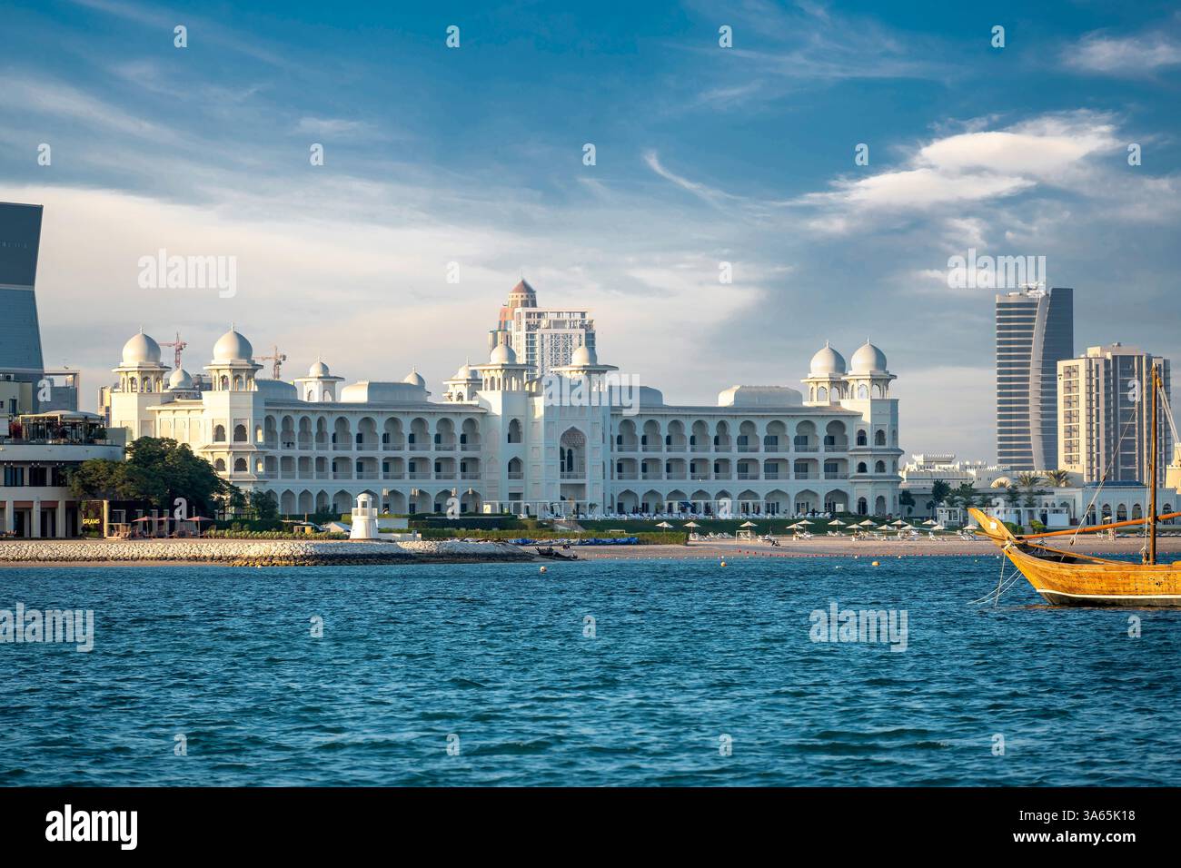 The Chedi Katara luxury Hotel Resort in Doha, Qatar Stock Photo - Alamy