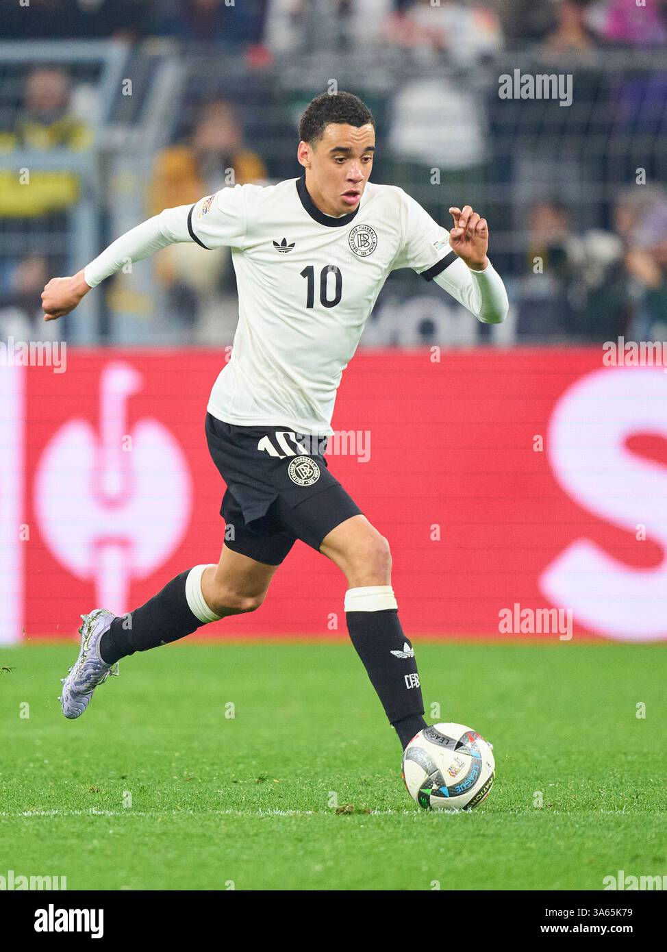 Jamal Musiala, DFB 10 in the UEFA Nations League 2025 match GERMANY ...