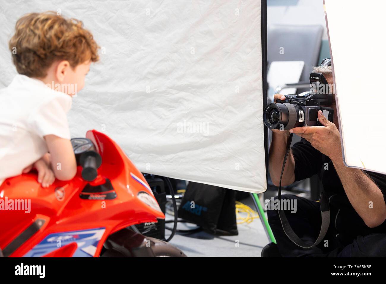 EDITORIAL USE ONLY Arthur, age 5, posing for photographer Rankin as ...