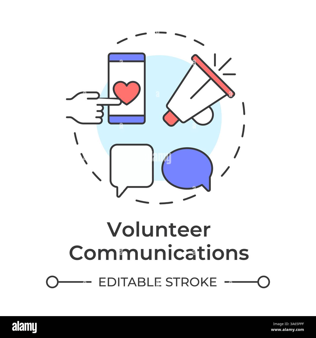 Communications materials Stock Vector Images - Alamy
