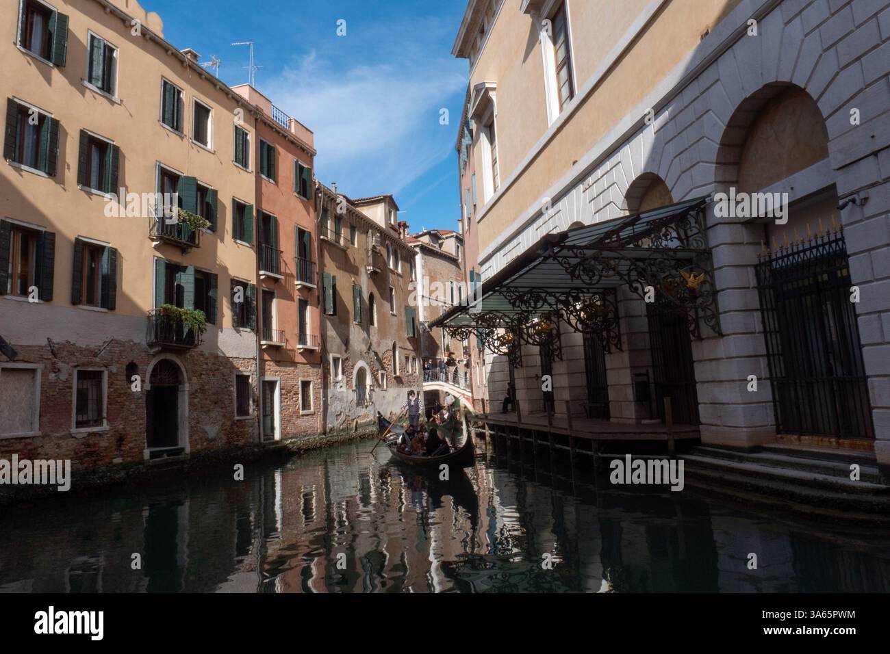 Teatro La Fenice Iconic Opera House of Venice, Italy. High quality phot ...