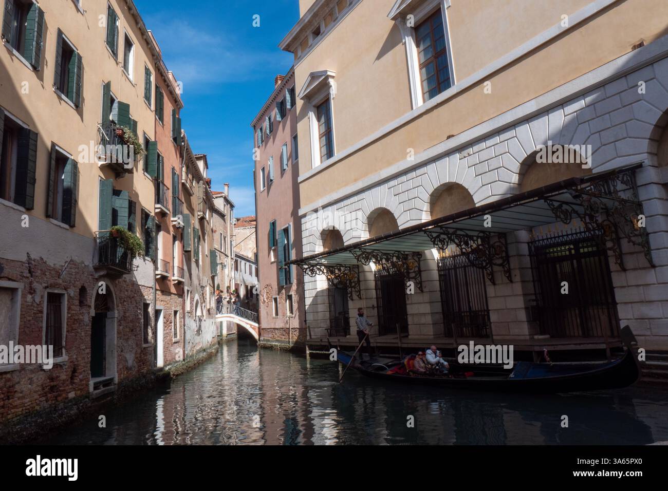 Teatro La Fenice Iconic Opera House of Venice, Italy. High quality phot ...