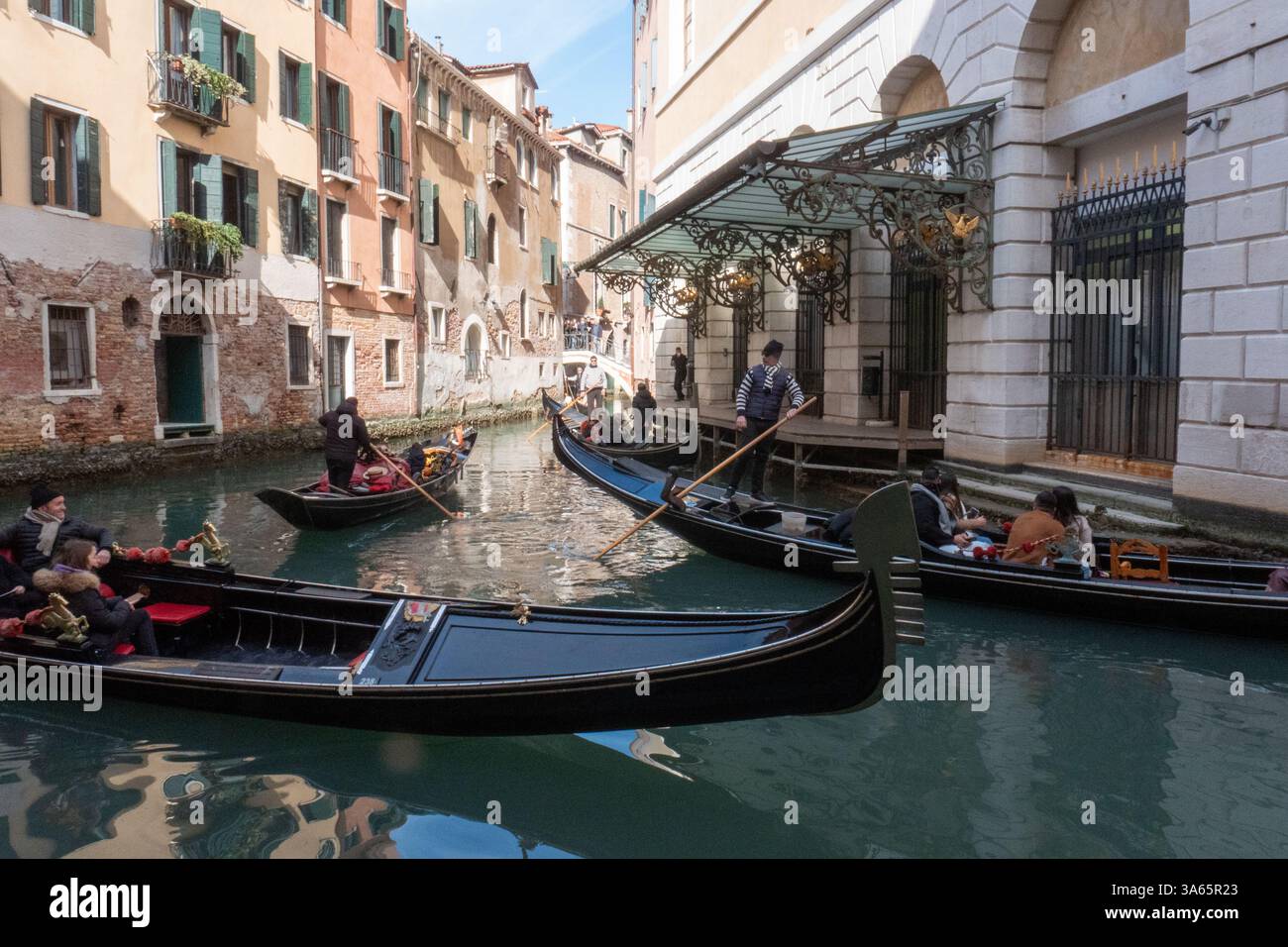 Teatro La Fenice Iconic Opera House of Venice, Italy. High quality phot ...