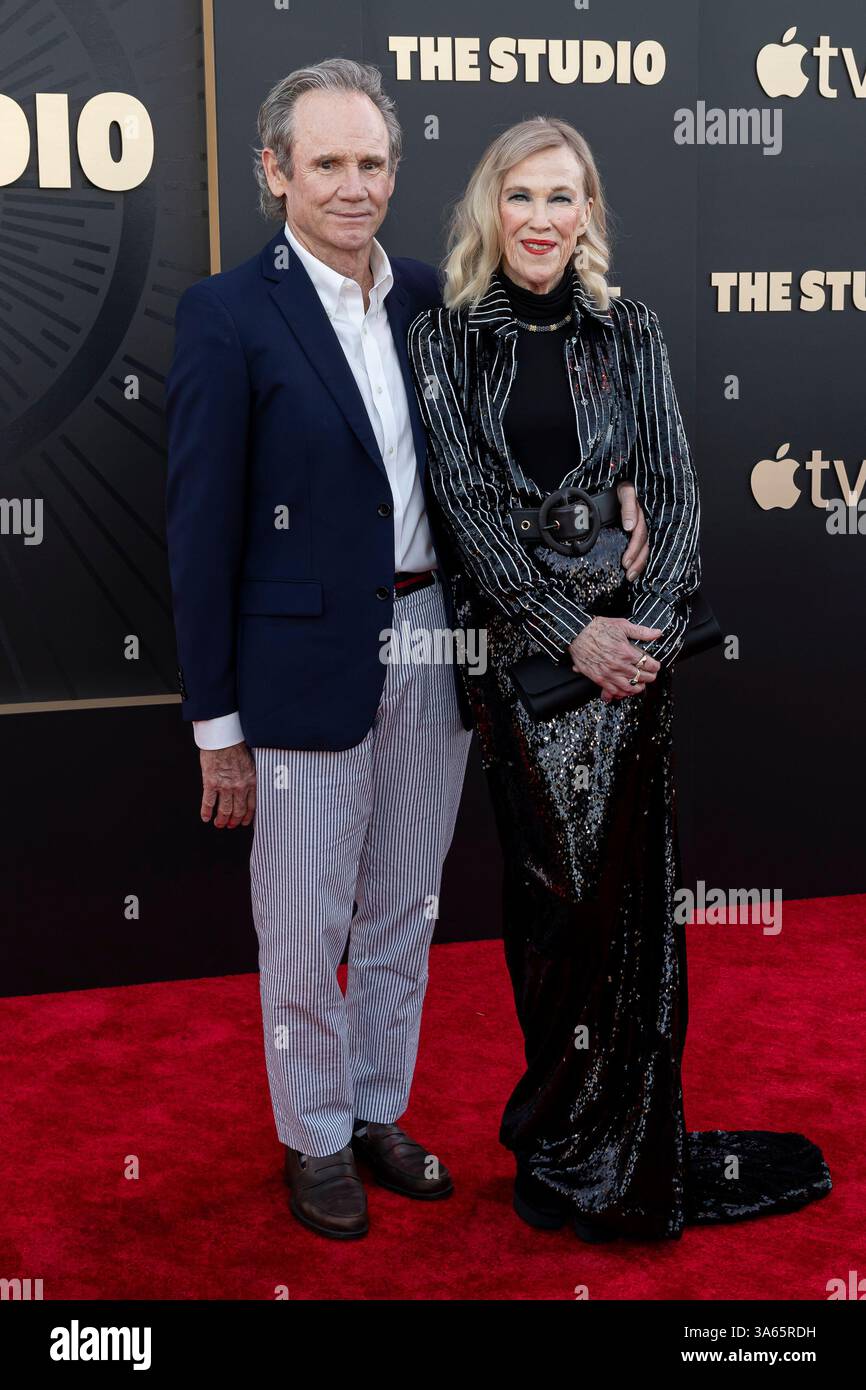 Los Angeles, USA. 24th Mar, 2025. Bo Welch and Catherine O'Hara attend ...