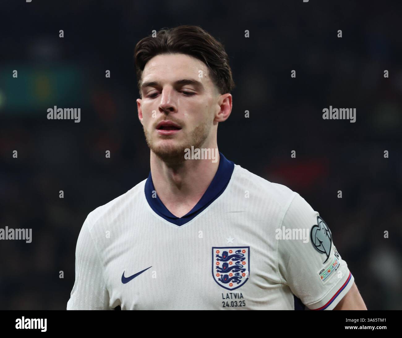 Declan Rice(Arsenal)of England in action during UEFA World Cup ...