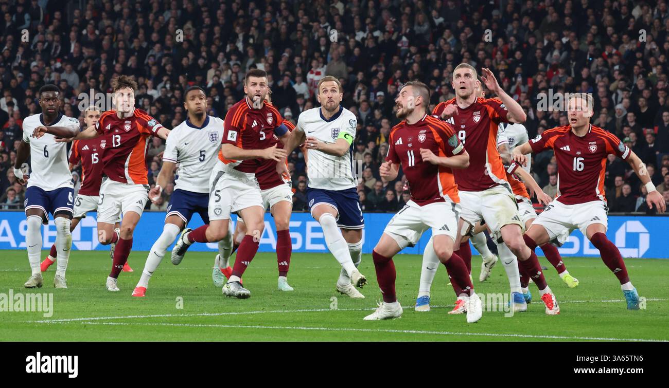 London, UK. 24th Mar, 2025. L-R ?scar Rodr?guezen Luke Rowela Ezri ...