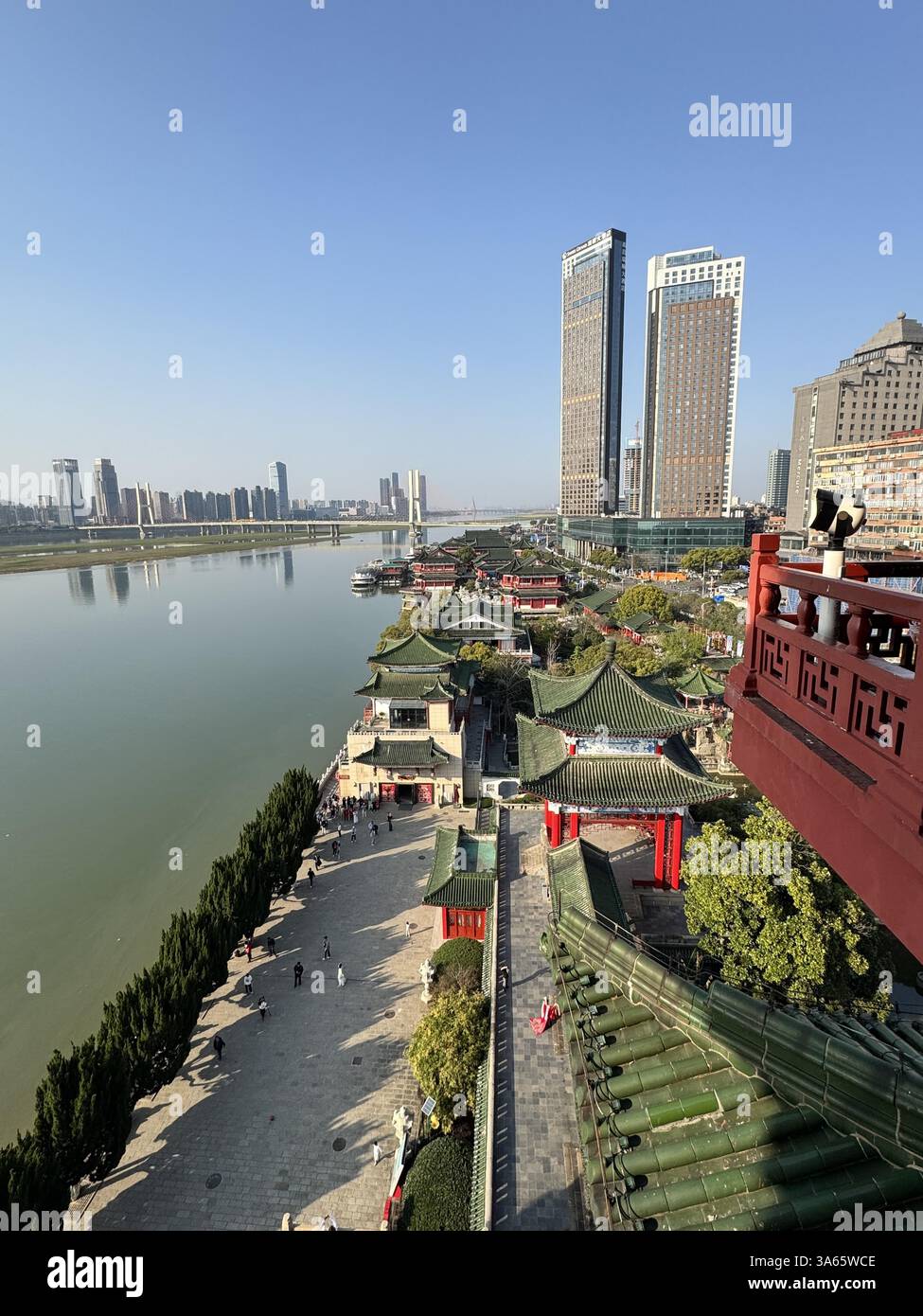 The Tengwang Pavilion in Nanchang City, east China's Jiangxi Province ...