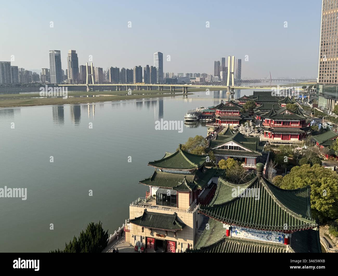 The Tengwang Pavilion in Nanchang City, east China's Jiangxi Province ...