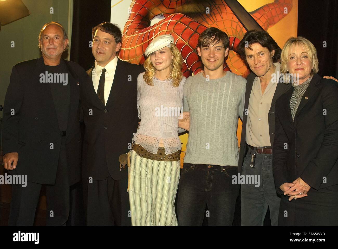 SPIDER-MAN CAST SPIN INTO SYDNEY TO PROMOTE NEW MOVIE.L/R : KIRSTEN ...