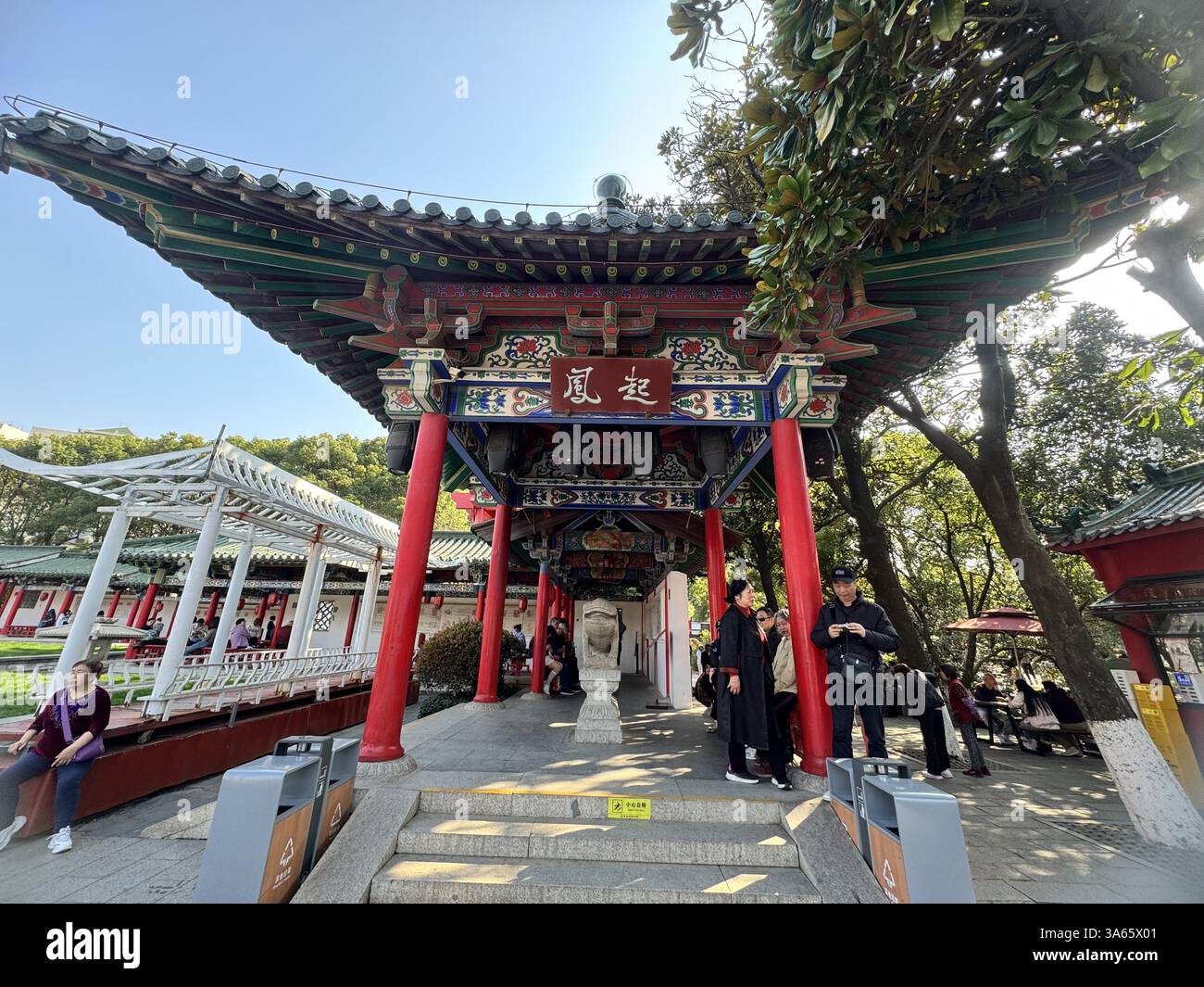 The Tengwang Pavilion in Nanchang City, east China's Jiangxi Province ...