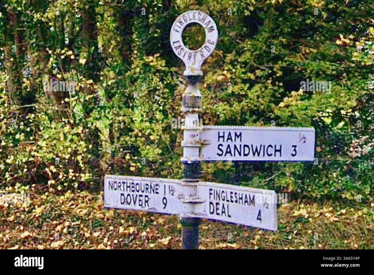 Ham Sandwich sign Stock Photo - Alamy