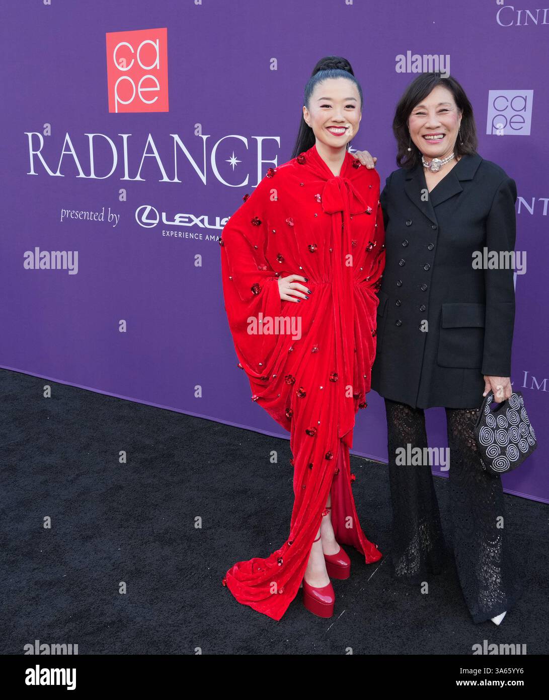 (L-R) Sherry Cola and Janet Yang at the CAPE's 3rd Annual Radiance Gala ...
