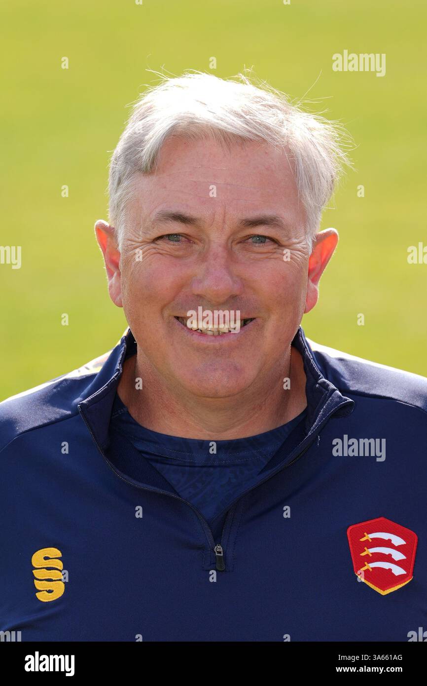 Essex's Director of Cricket Chris Silverwood poses for a picture in the ...
