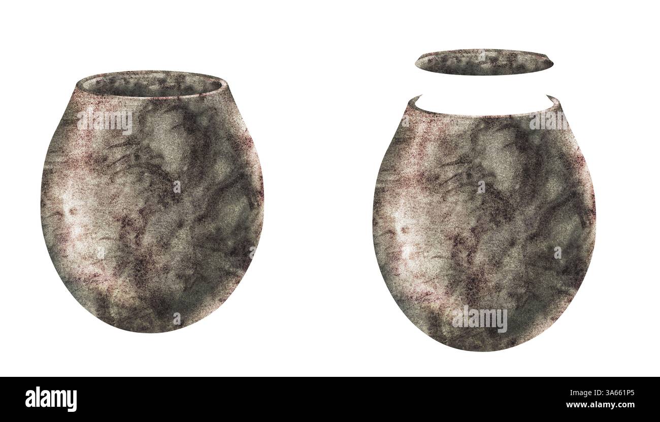 Oval shaped pots for plants and flowers. Planters, vases with a ... Oval shaped pots for plants and flowers. Planters, vases with a ...