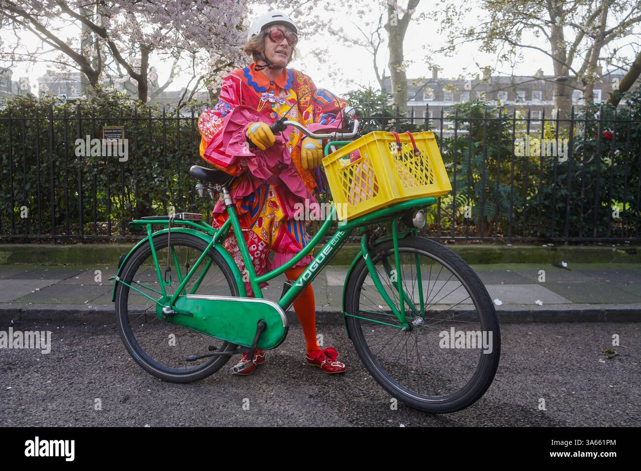 London, UK 25 March 2025. Sir Grayson Perry (pictured) arrives with his ...