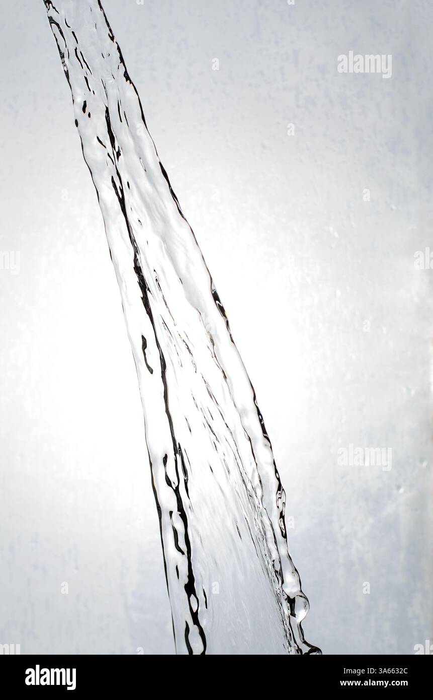 Studio shot water pouring transparent hi-res stock photography and ...