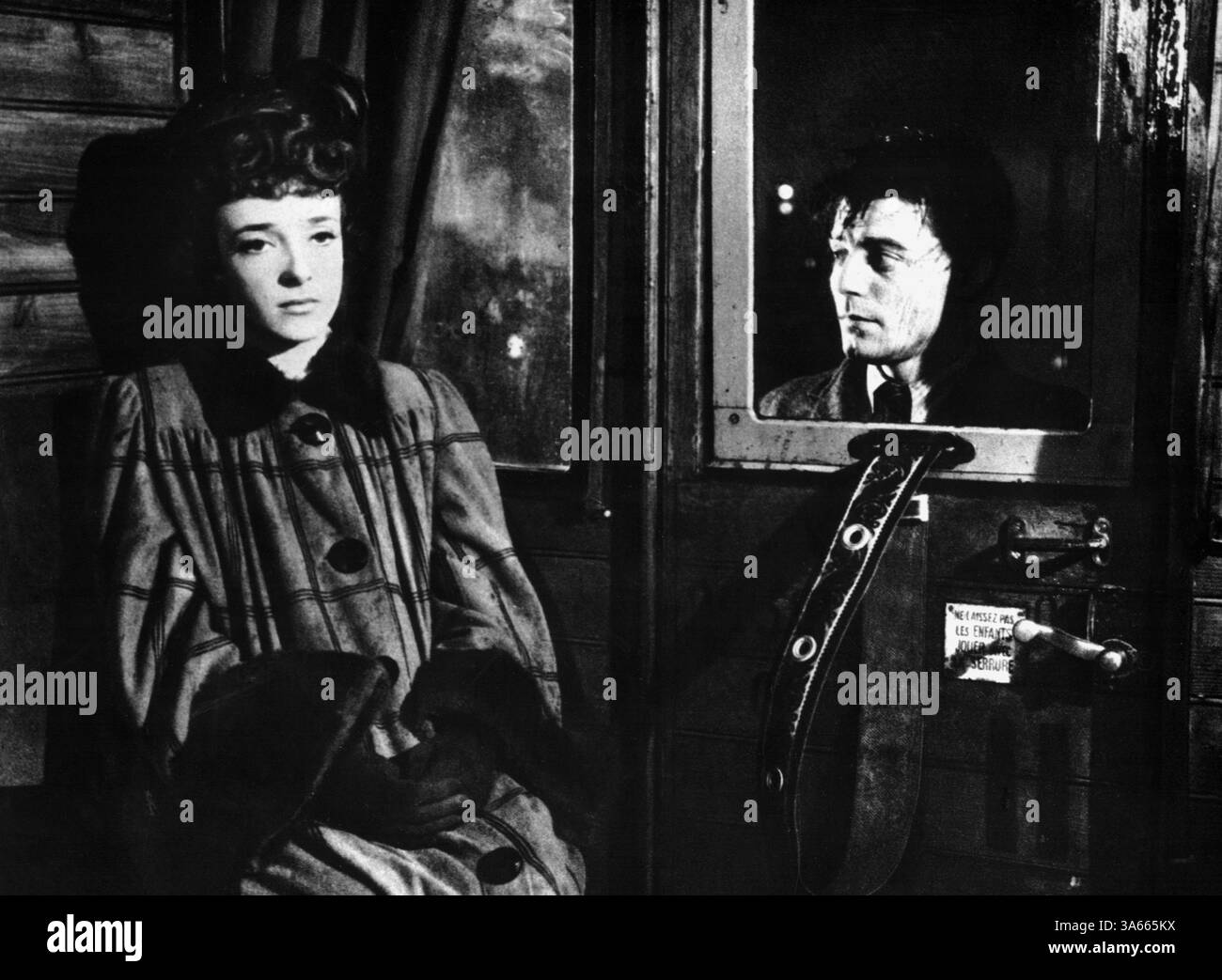 March 20, 2006 - ''Micheline Presle and Gerard Philipe, on-set of the ...