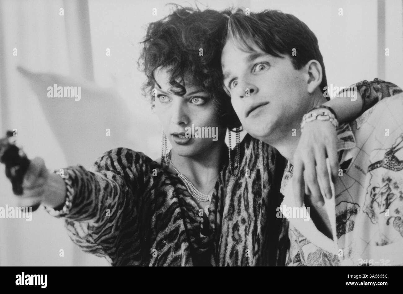 Michelle pfeiffer married to the mob Black and White Stock Photos ...