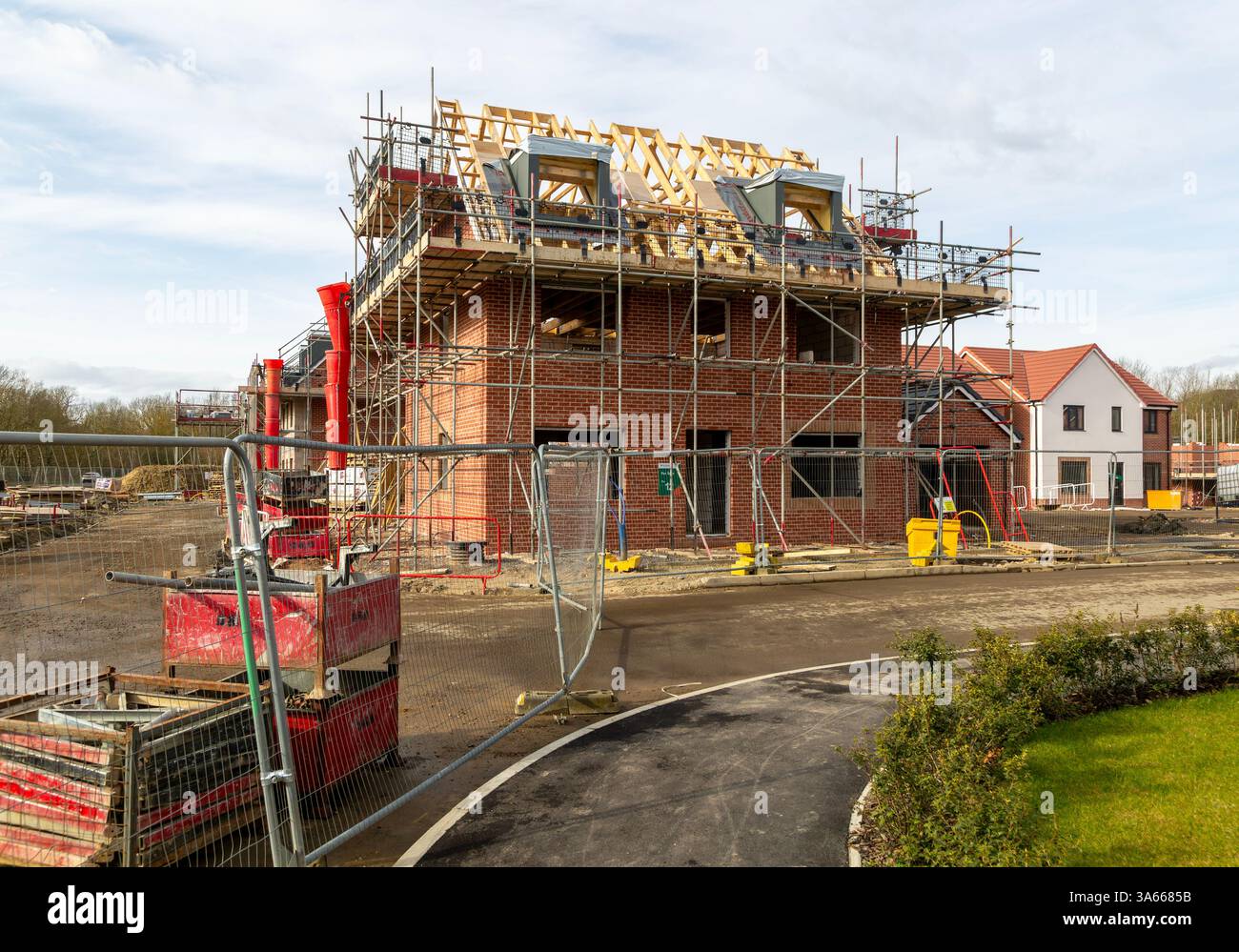 Honours Meadow new housing development by Persimmon, Rendlesham ...
