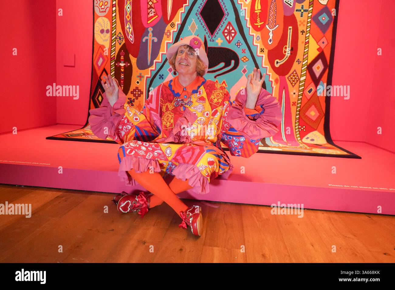 London, UK 25 March 2025. Sir Grayson Perry (pictured) with Heaven's ...