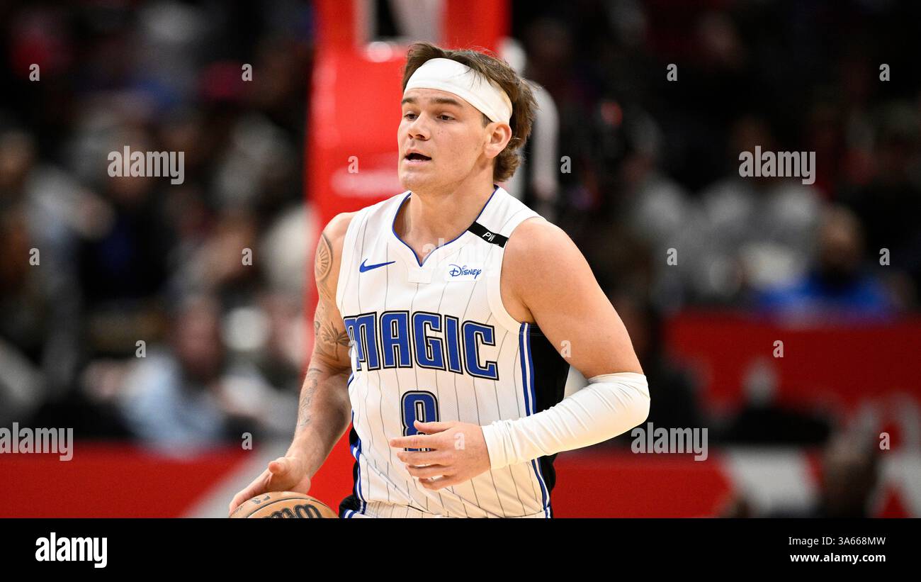 Orlando Magic guard Mac McClung (8) in action during the second half of ...