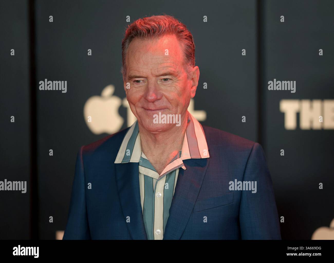 Los Angeles, United States. 24th Mar, 2025. Cast member Bryan Cranston ...
