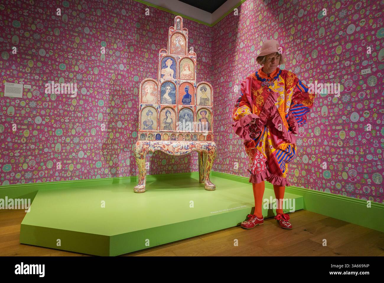 London, UK 25 March 2025. Sir Grayson Perry (pictured) with The Great ...