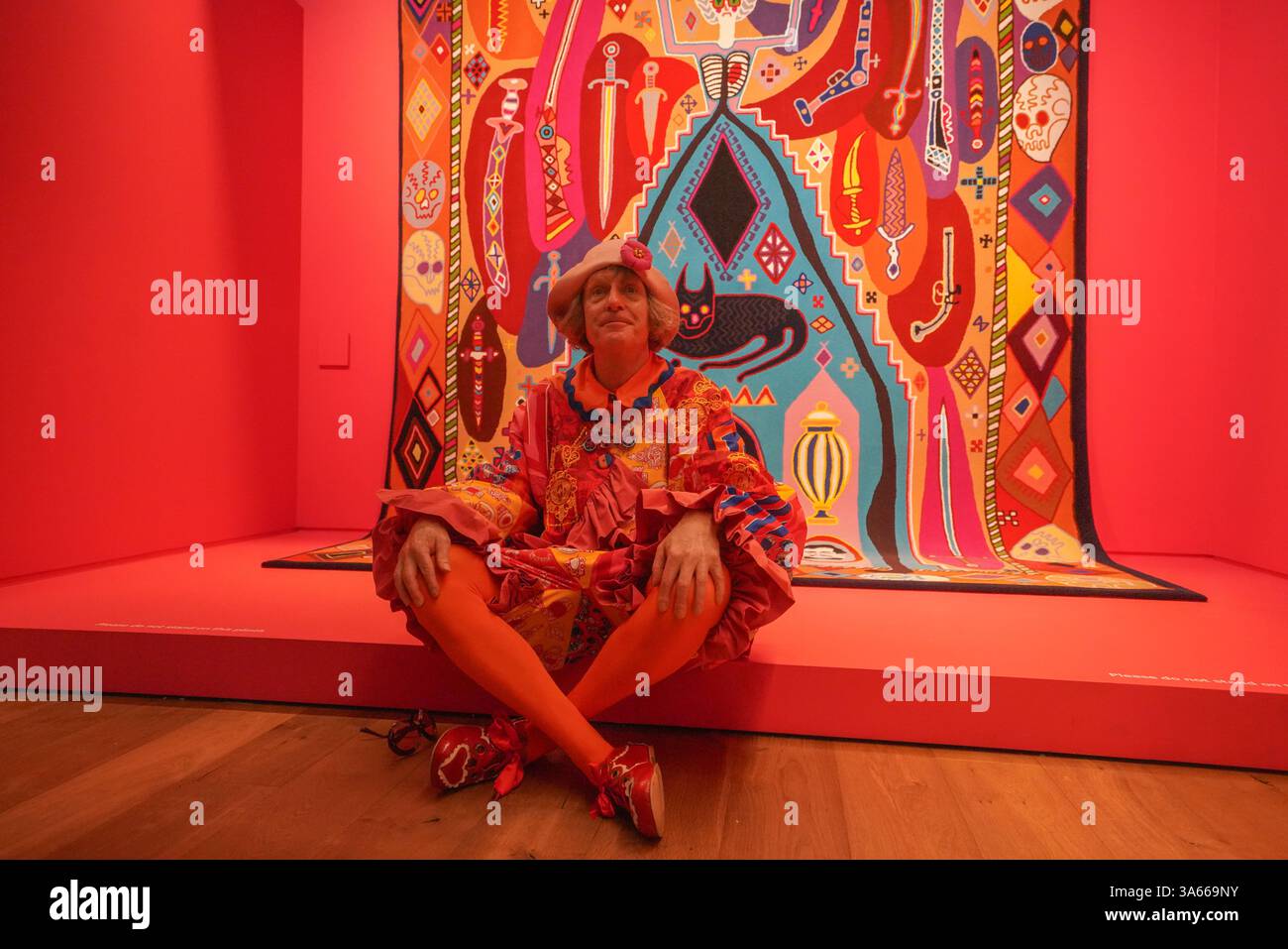 London, UK 25 March 2025. Sir Grayson Perry (pictured) with Heaven's ...