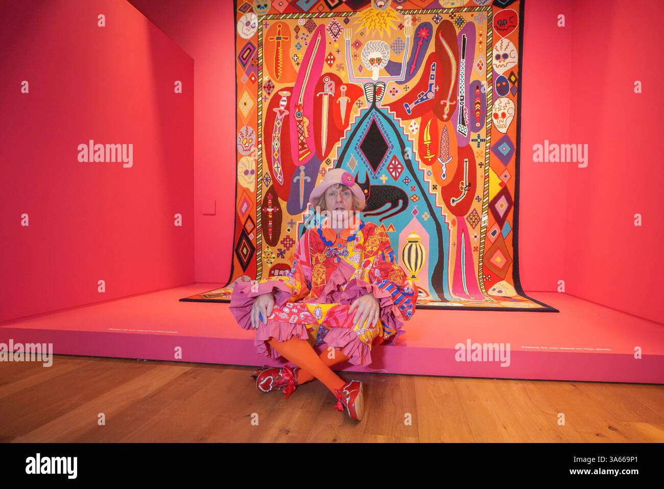 London, UK 25 March 2025. Sir Grayson Perry (pictured) with Heaven's ...