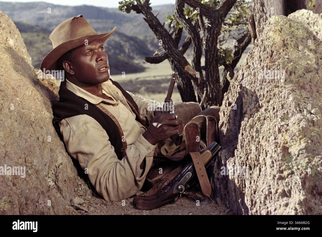 Jul 02, 1972; Hollywood, CA, USA; SIDNEY POITIER stars as Buck in the ...