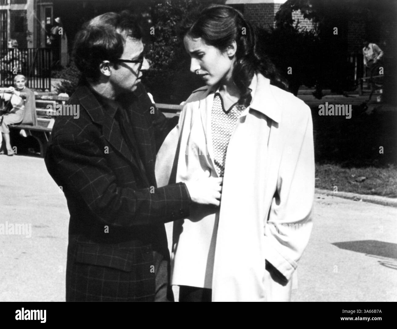 Jul 07, 1976; Hollywood, CA, USA; WOODY ALLEN and ANDREA MARCOVICCI ...