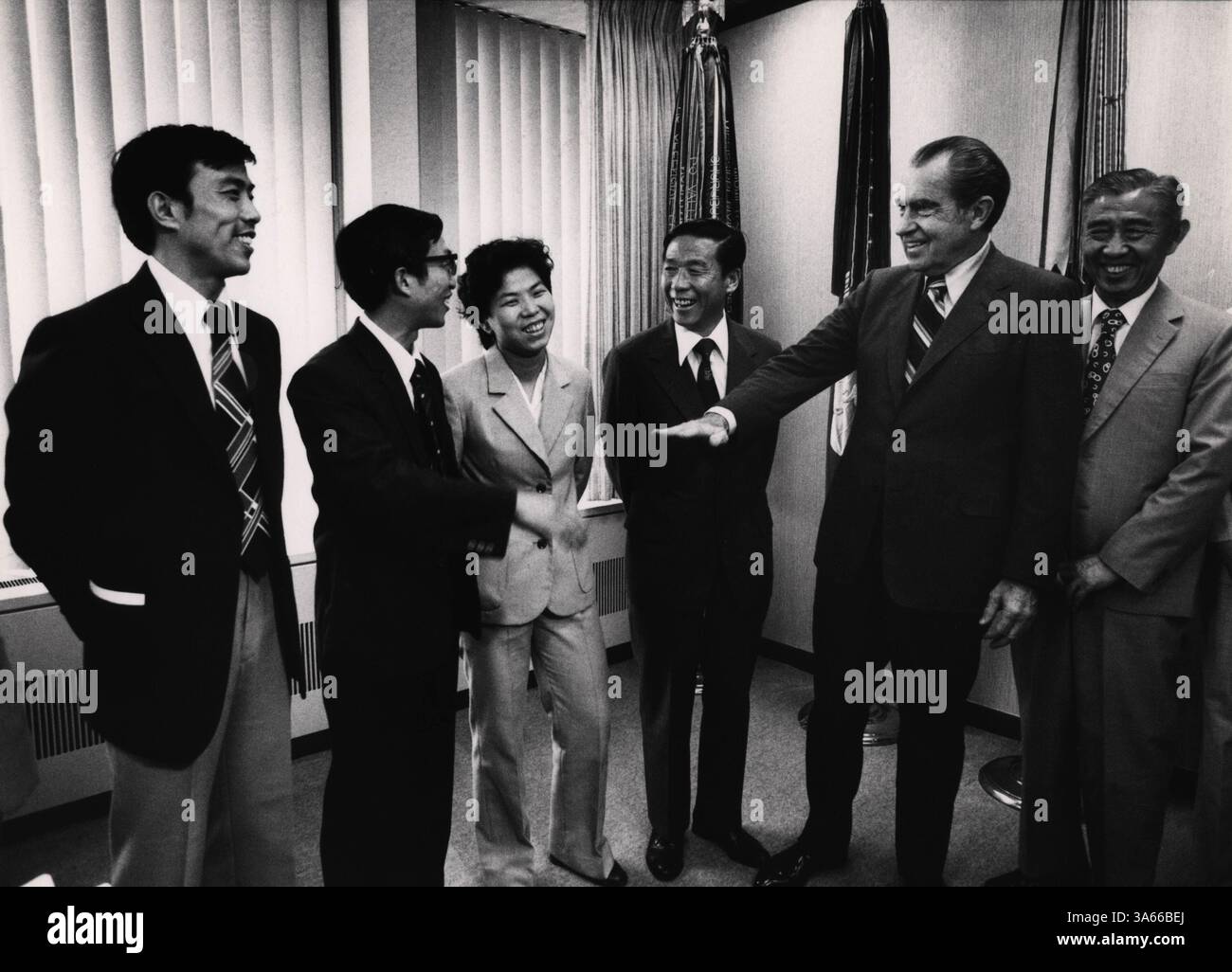 Jun 03, 1981; New York, NY, USA; Former US President RICHARD NIXON ...