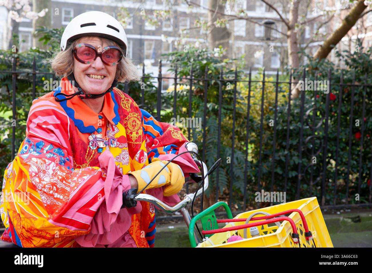 London, UK. 25th Mar, 2025. Artist and performer Grayson Perry arrives ...