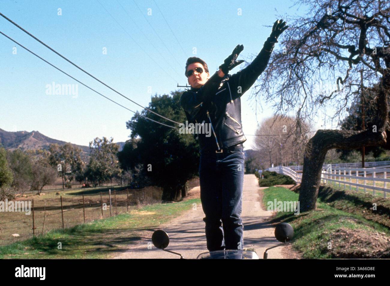 Jul 31, 1991; Los Angeles, CA, USA; CHARLIE SHEEN stars as Lt. Topper ...