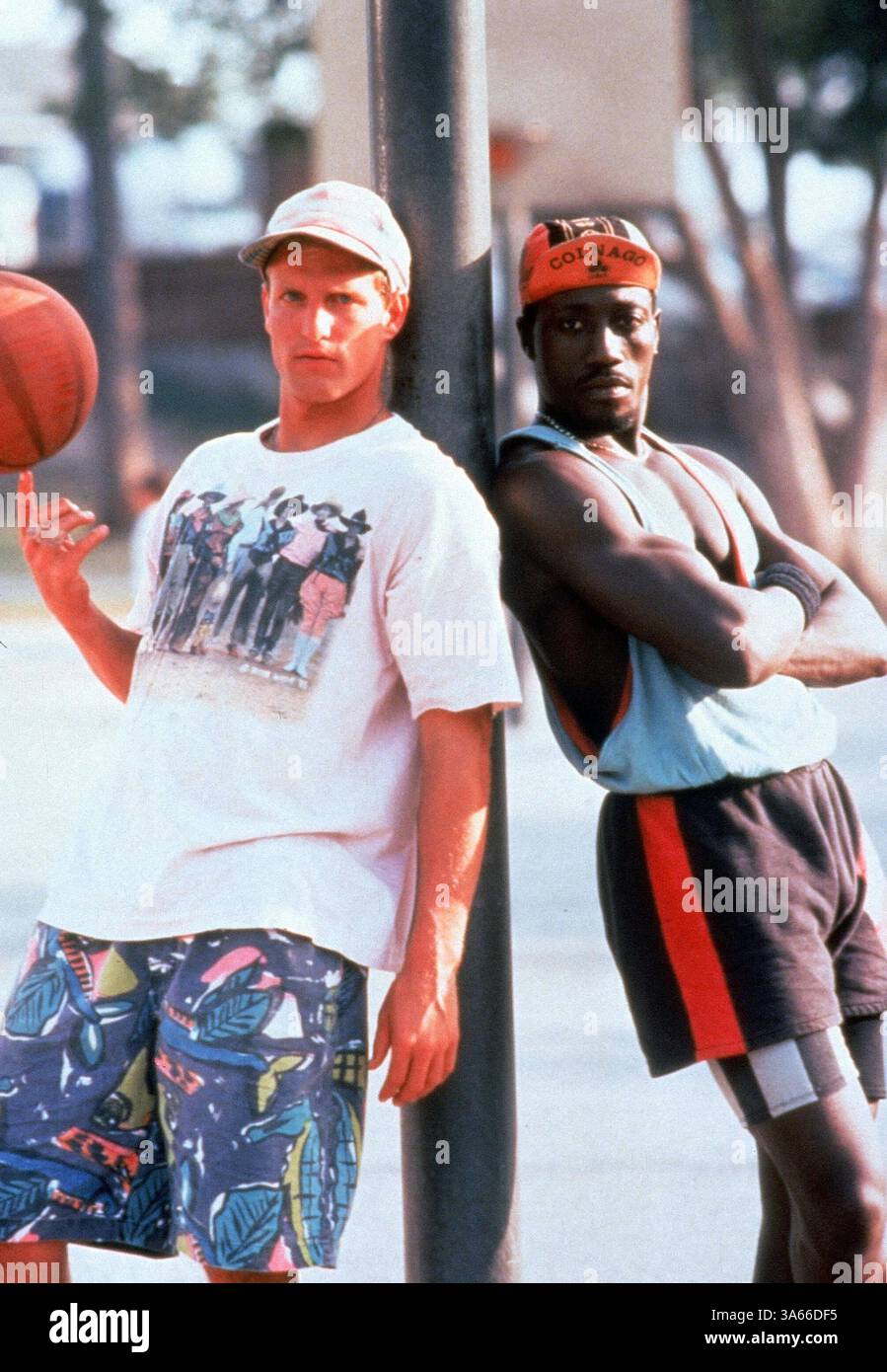 Mar 27, 1992; Los Angeles, CA, USA; Actors WOODY HARRELSON stars as ...