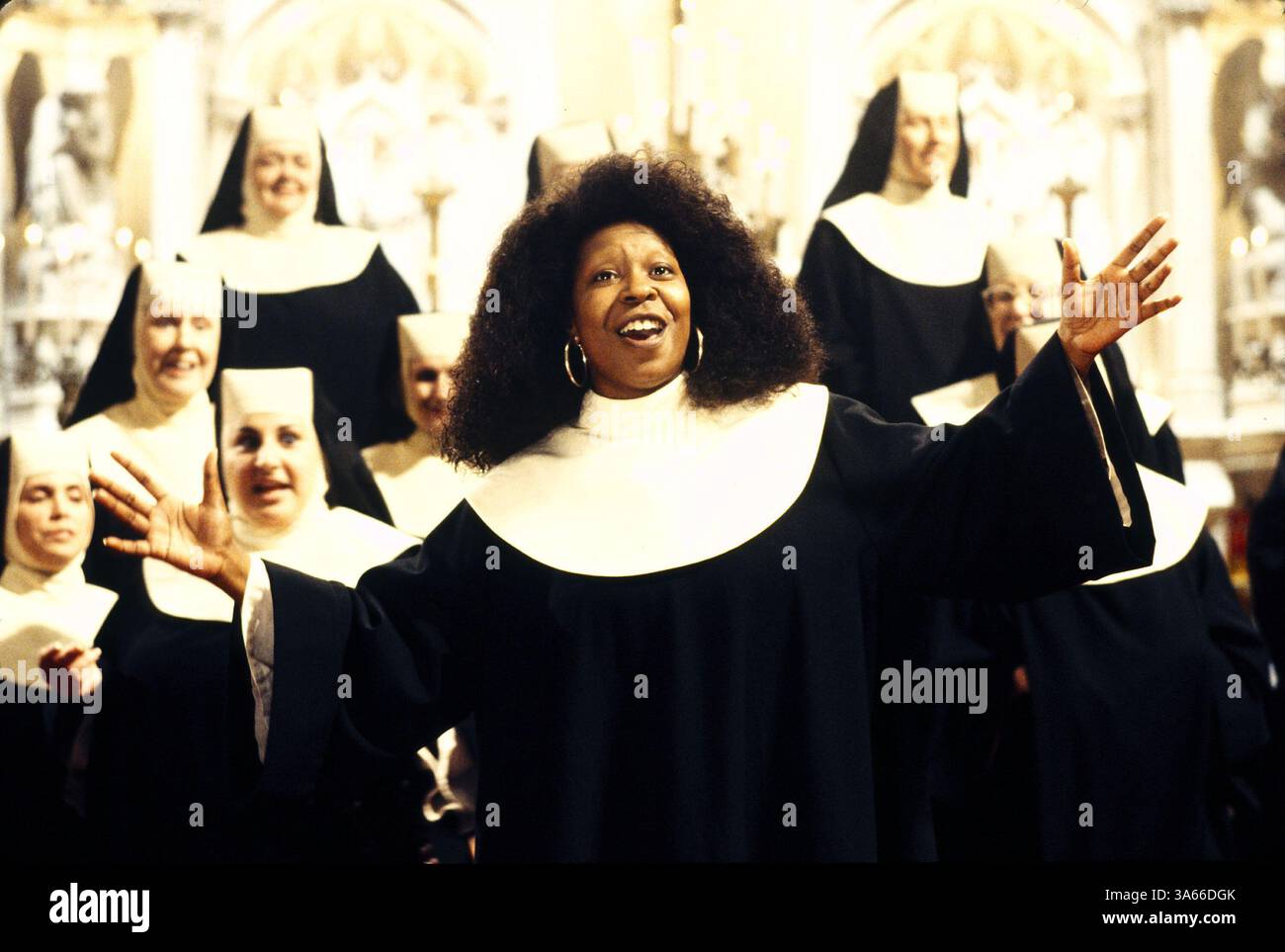 May 29, 1992; Los Angeles, CA, USA; Actress WHOOPI GOLDBERG stars as ...