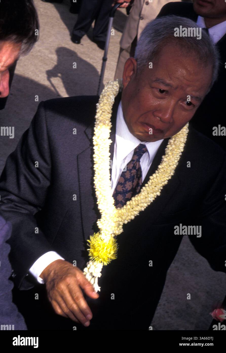 King NORODOM SIHANOUK of Cambodia Stock Photo - Alamy