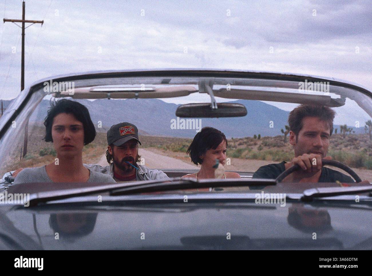 Sep 03, 1993; Chicago, IL, USA;Actors BRAD PITT as Early Grayce ...