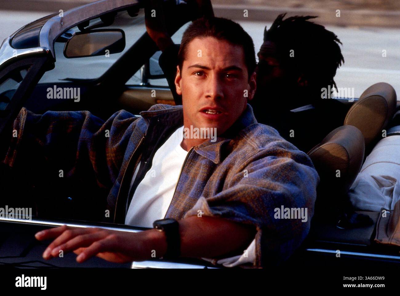 Jun 10, 1994; Los Angeles, CA, USA; Actor KEANU REEVES stars as officer ...