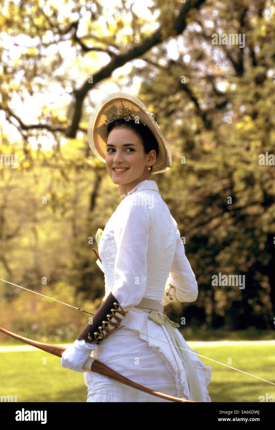 Sep 03, 1993; Hollywood, CA, USA; Actress WINONA RYDER as May Welland stars in the romantic ...