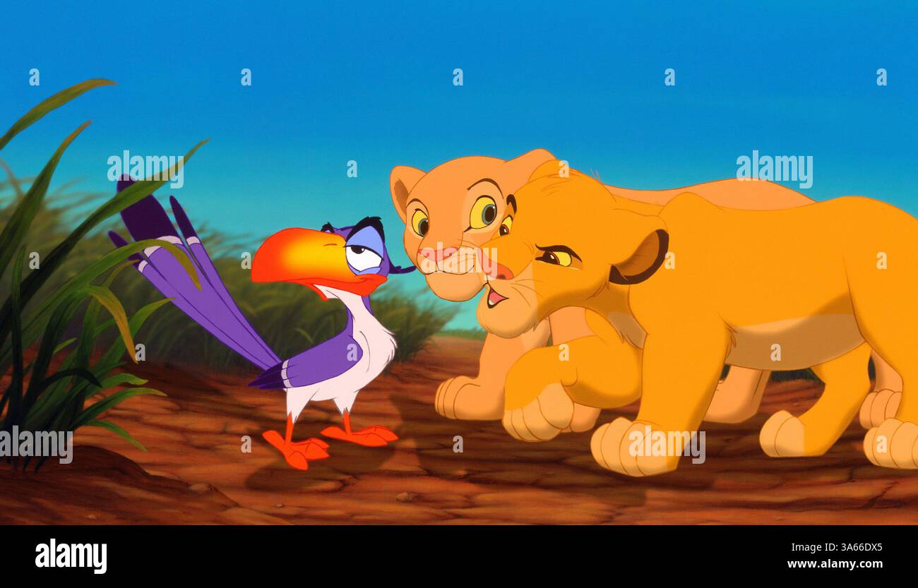 Jun 15, 1994; Unknown, USA; A scene from the movie 'The Lion King ...